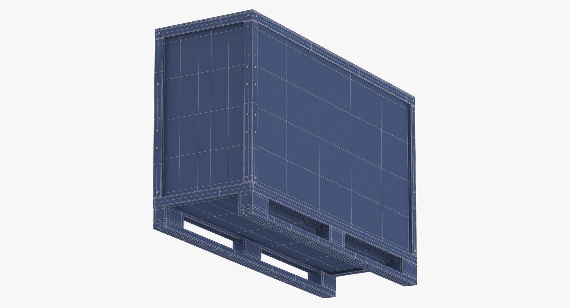 3D model Cargo Wooden Crate 03 - TurboSquid 1969449