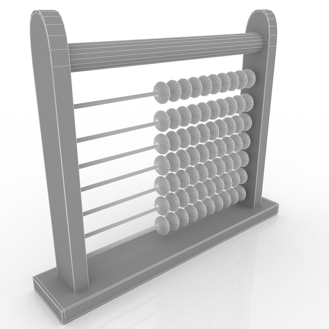 3d model abacus