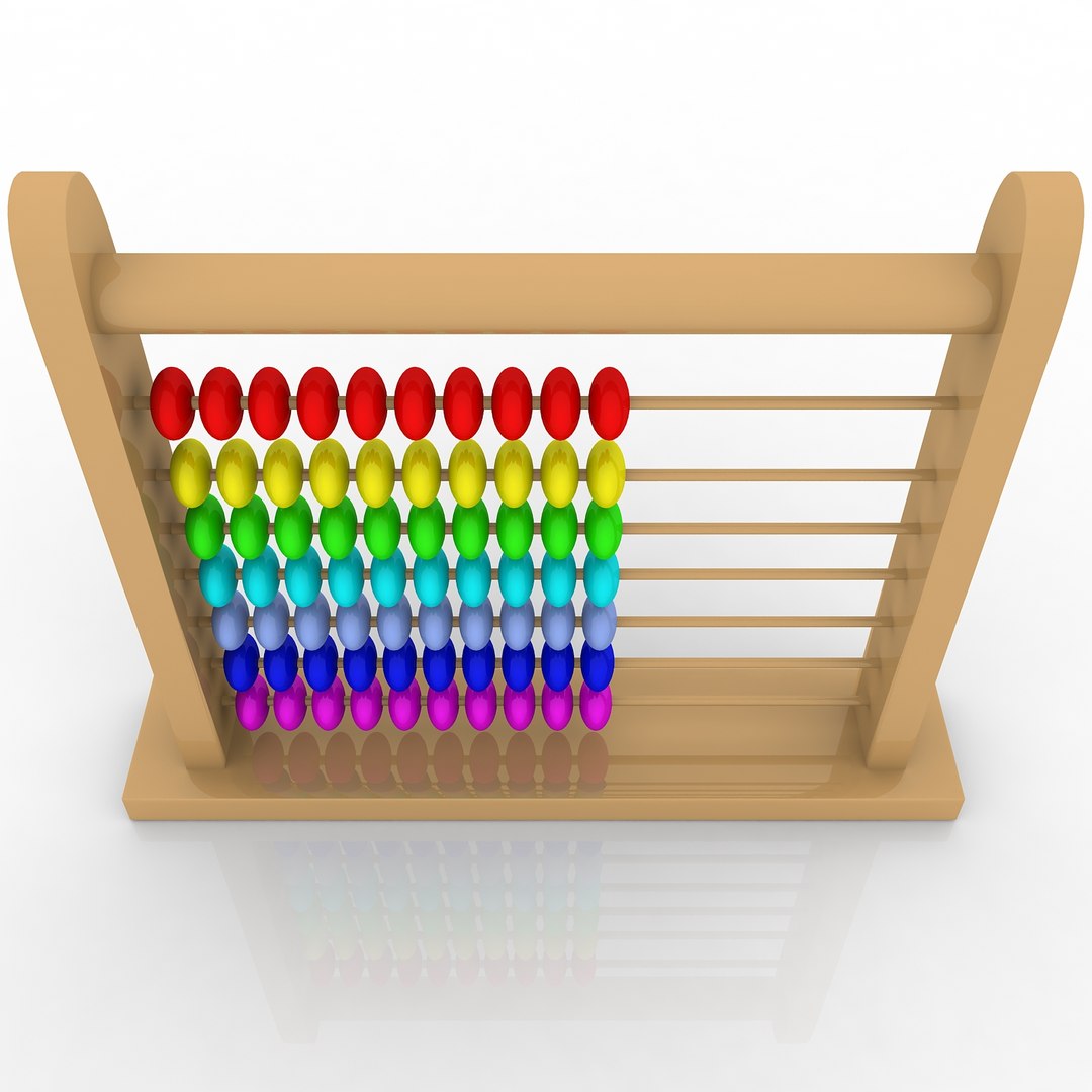 3d model abacus