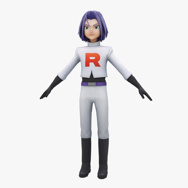 James Equipe Rocket Modelo 3D - TurboSquid 2348853