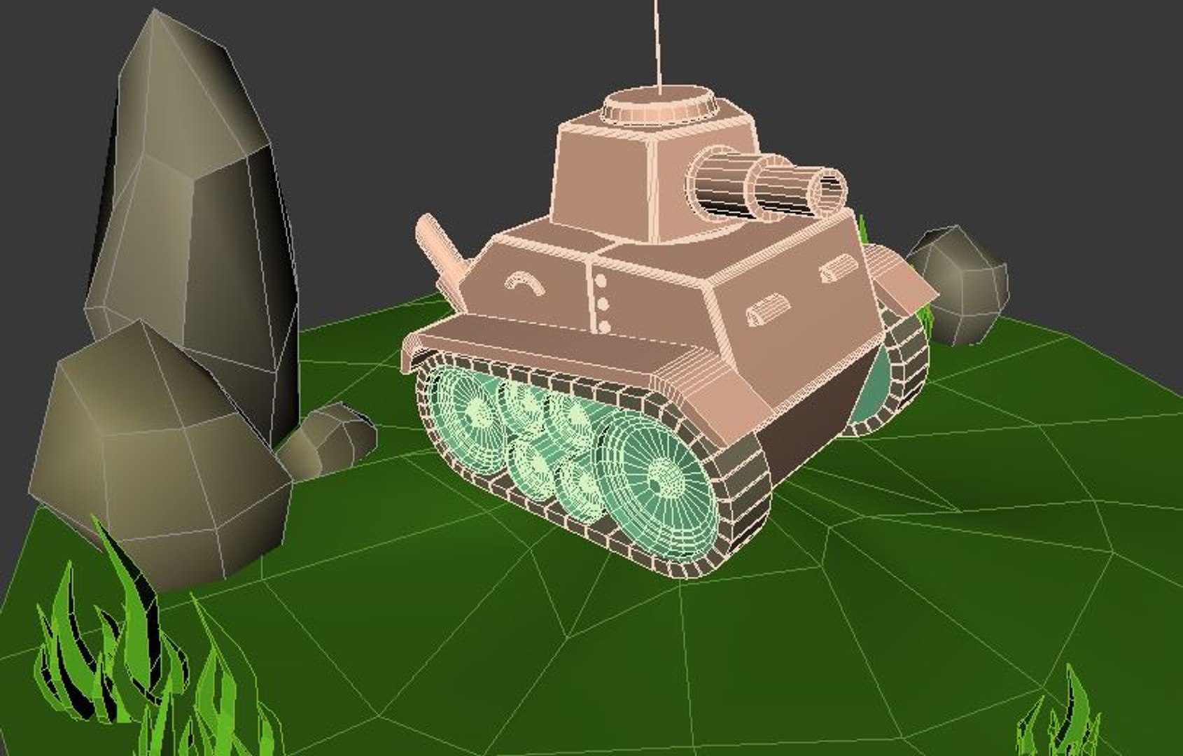 3D model little tank - TurboSquid 1314865