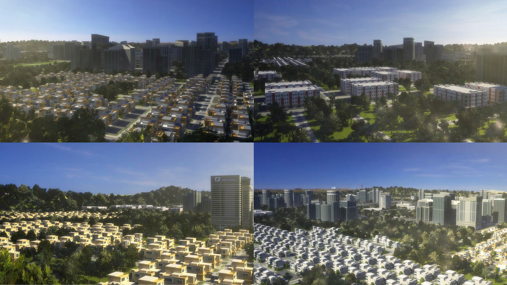 Freeway Suburbs Collection 3D Model - TurboSquid 1916476