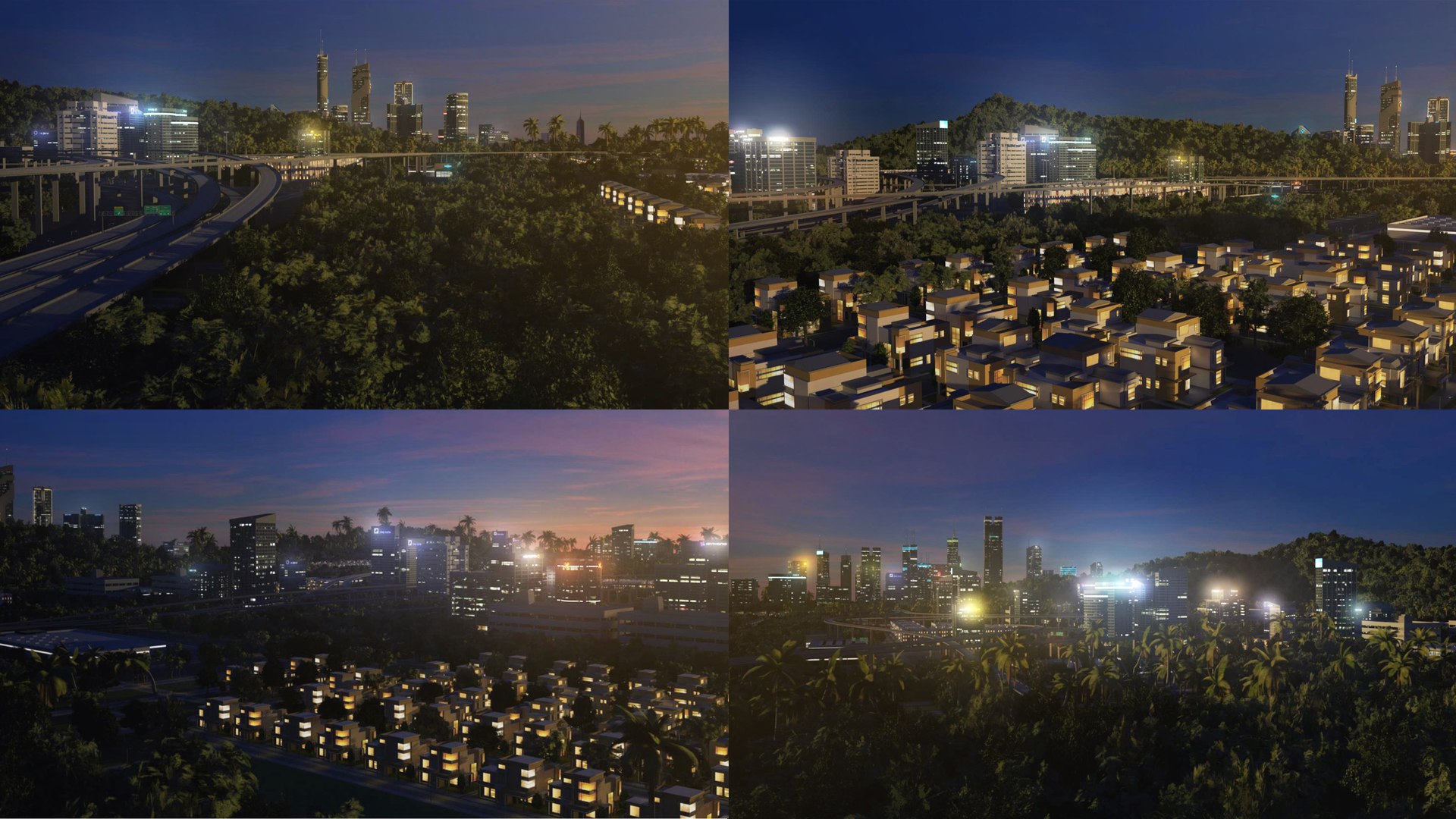 Freeway Suburbs Collection 3D Model - TurboSquid 1916476