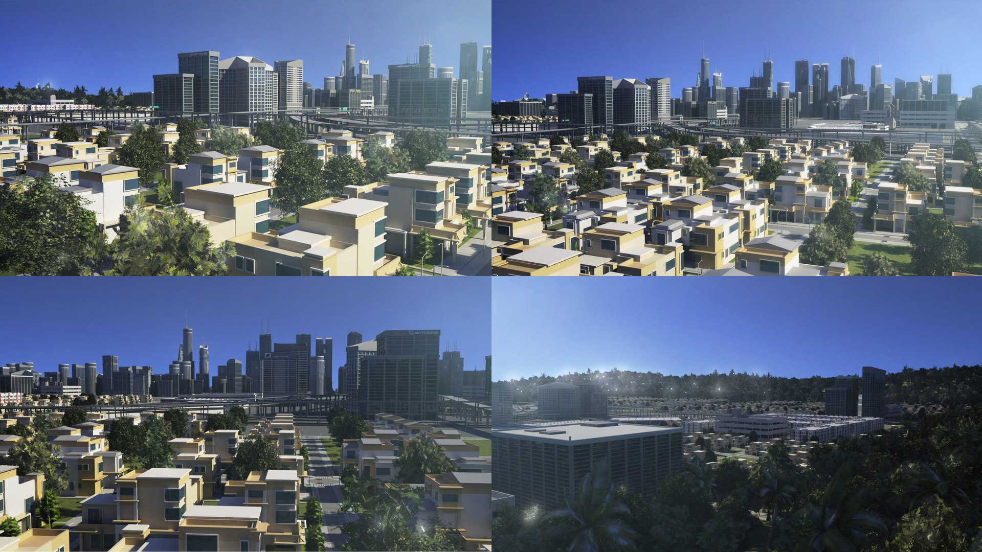 Freeway Suburbs Collection 3D model - TurboSquid 1916476