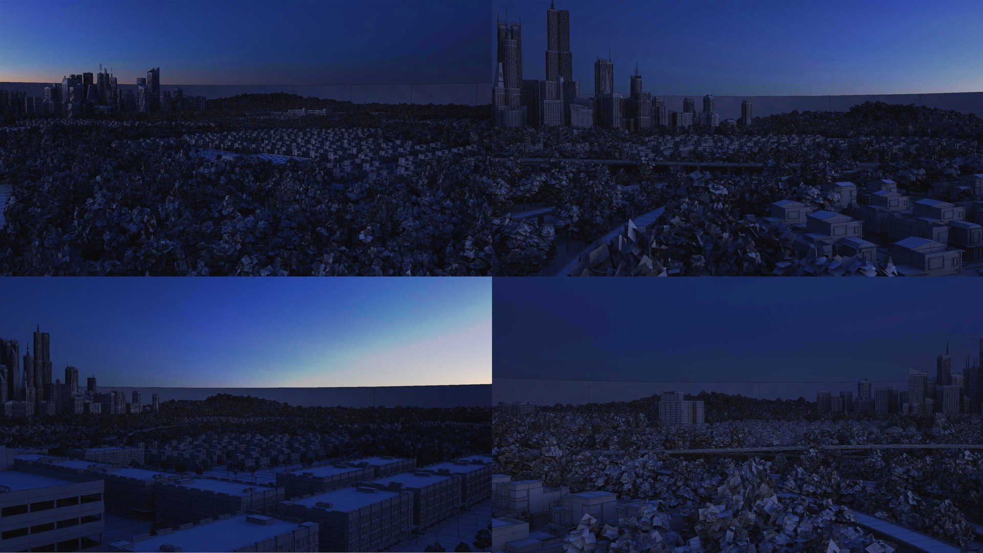 Freeway Suburbs Collection 3D Model - TurboSquid 1916476