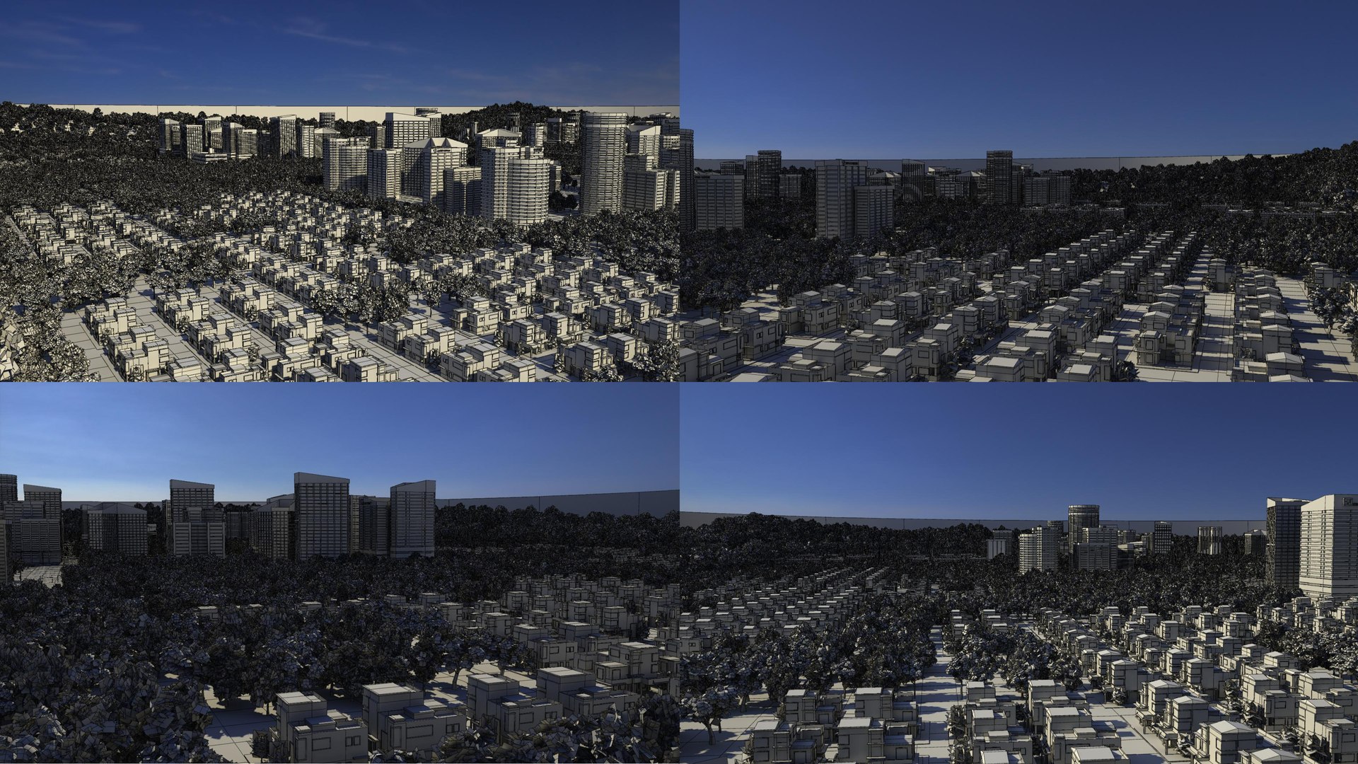 Freeway Suburbs Collection 3D Model - TurboSquid 1916476