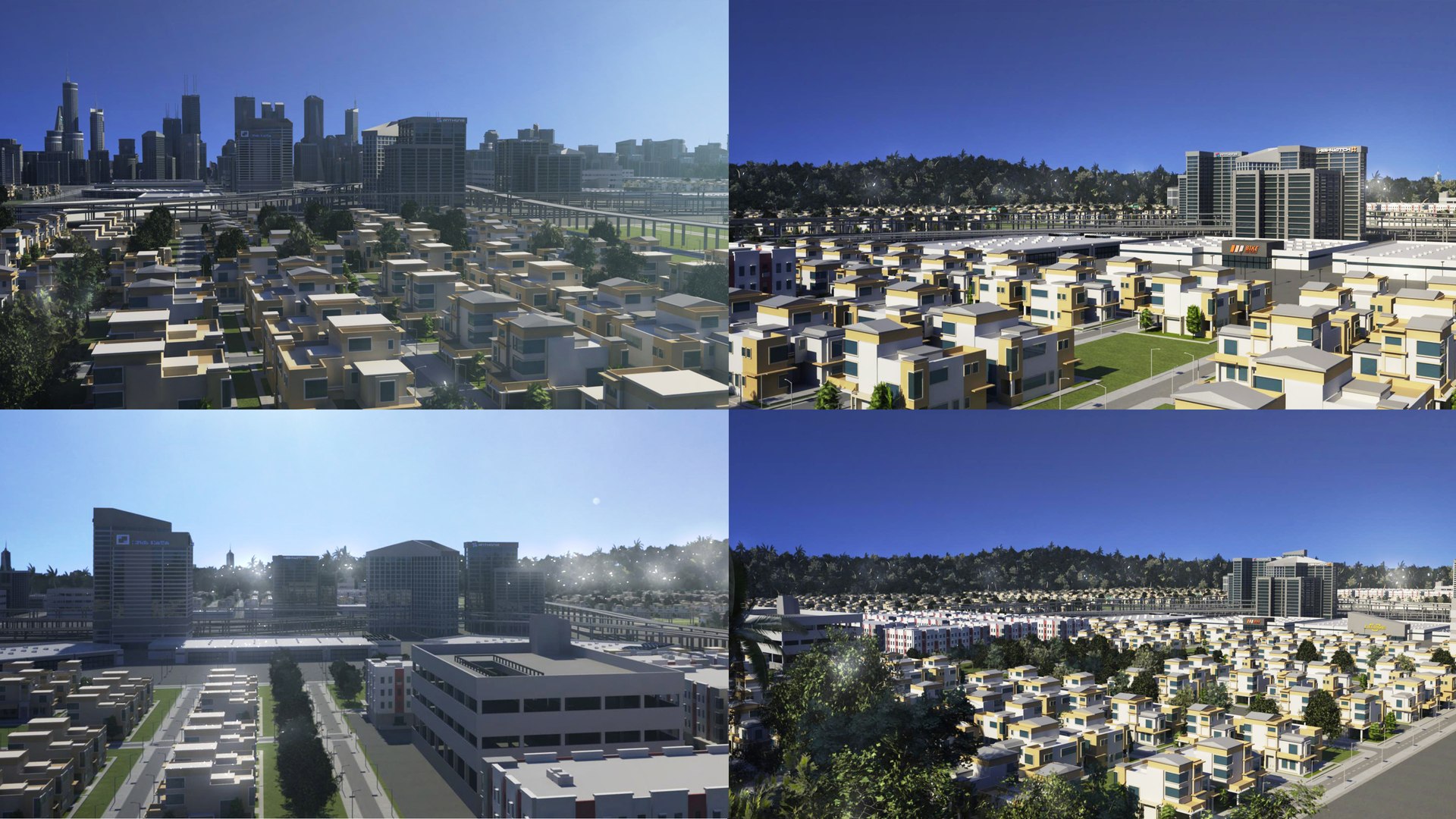 Freeway Suburbs Collection 3D model - TurboSquid 1916476