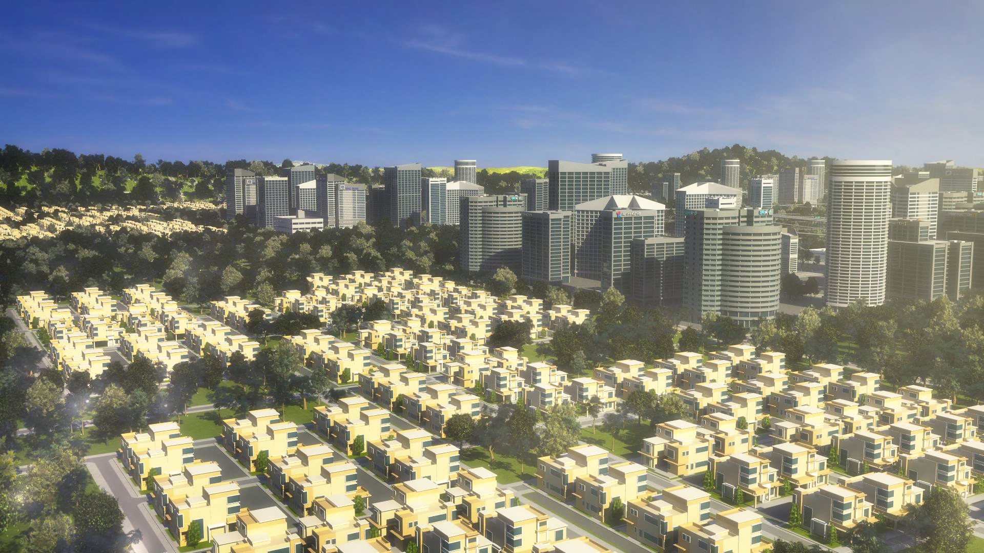 Freeway Suburbs Collection 3D model - TurboSquid 1916476