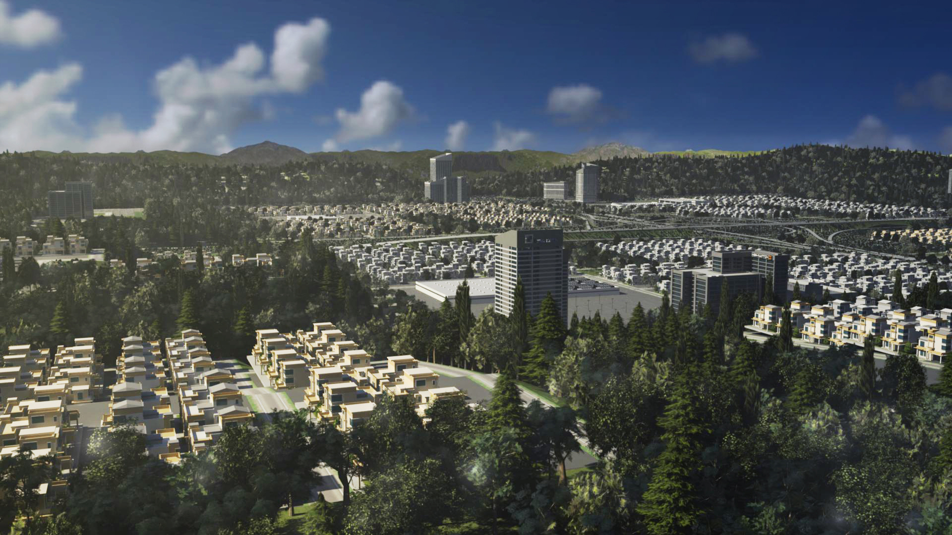 Freeway Suburbs Collection 3D model - TurboSquid 1916476