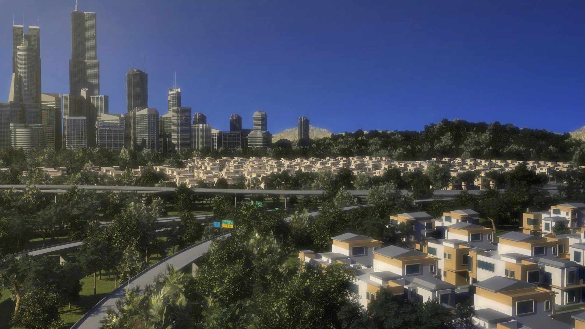 Freeway Suburbs Collection 3D model - TurboSquid 1916476