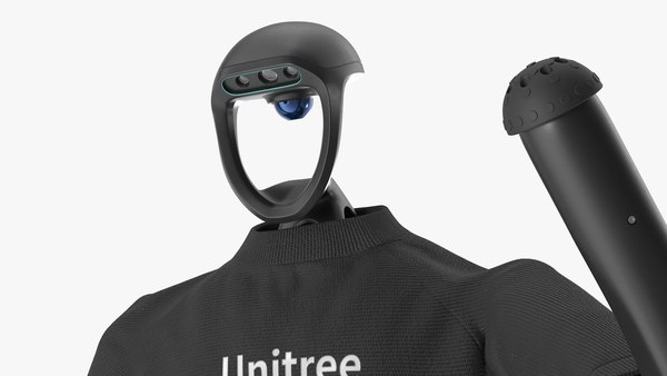 modelo 3d El robot humanoide Unitree H1 en movimiento - TurboSquid 2320657