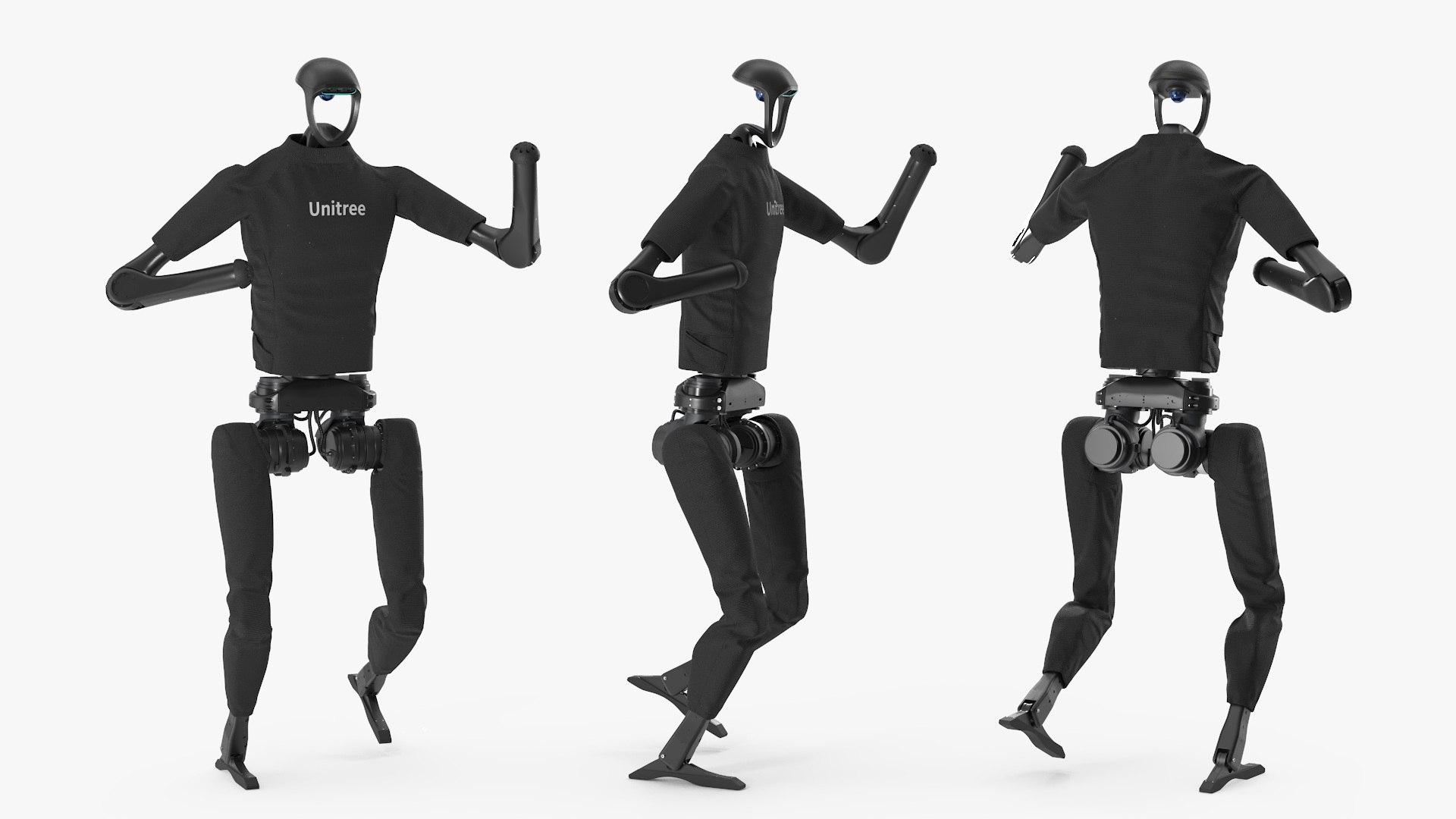 3D Humanoid Robot Unitree H1 In Motion - TurboSquid 2320657