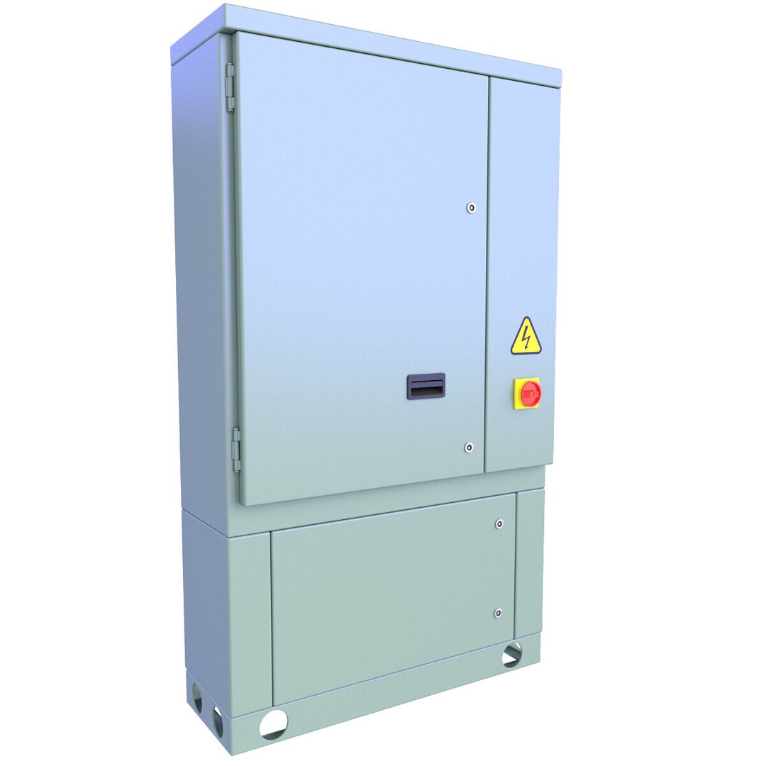 Internal Electrical Cabinet 53 3D Model - TurboSquid 2257247