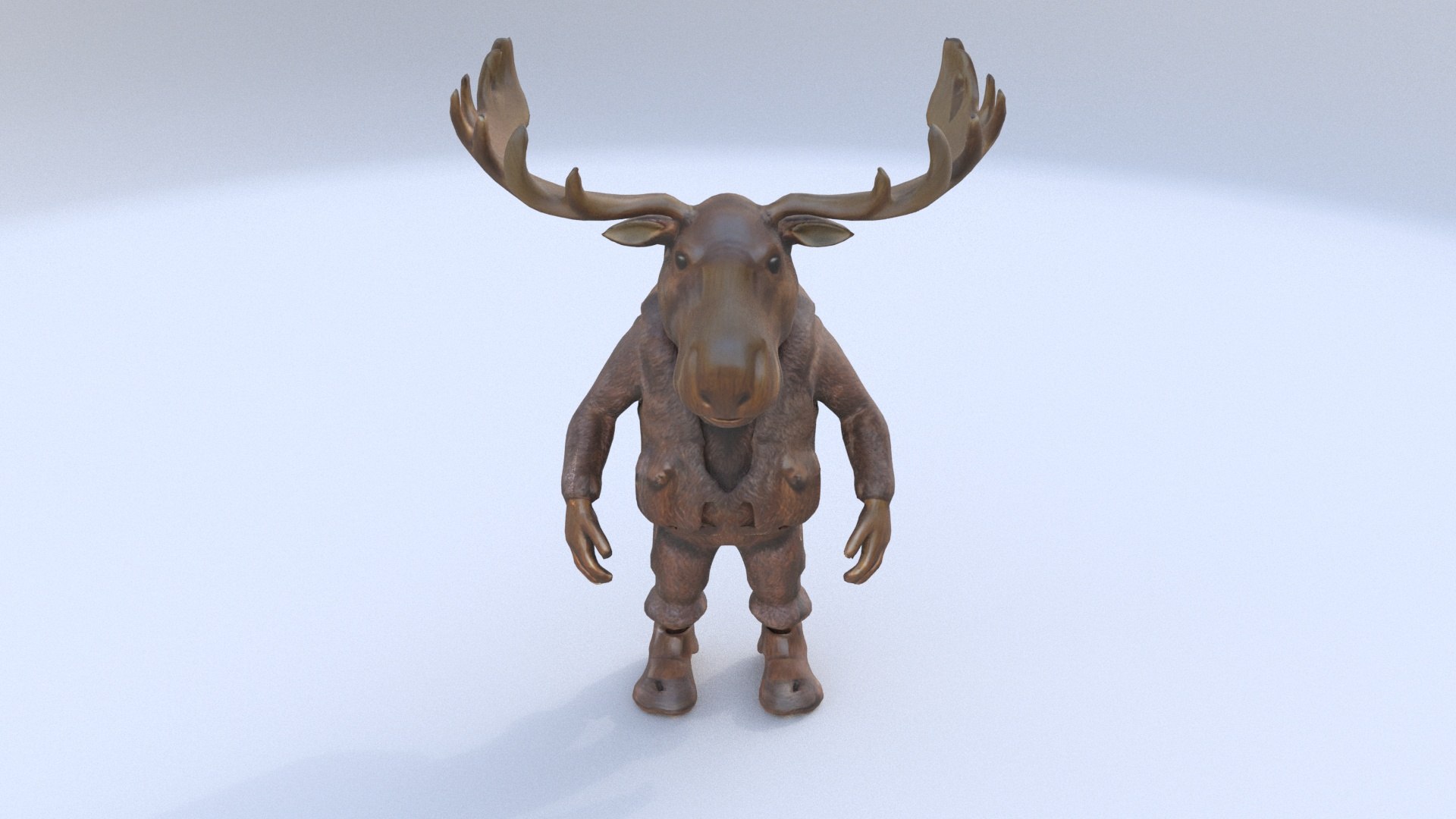 Moose 3D Model - TurboSquid 2338579