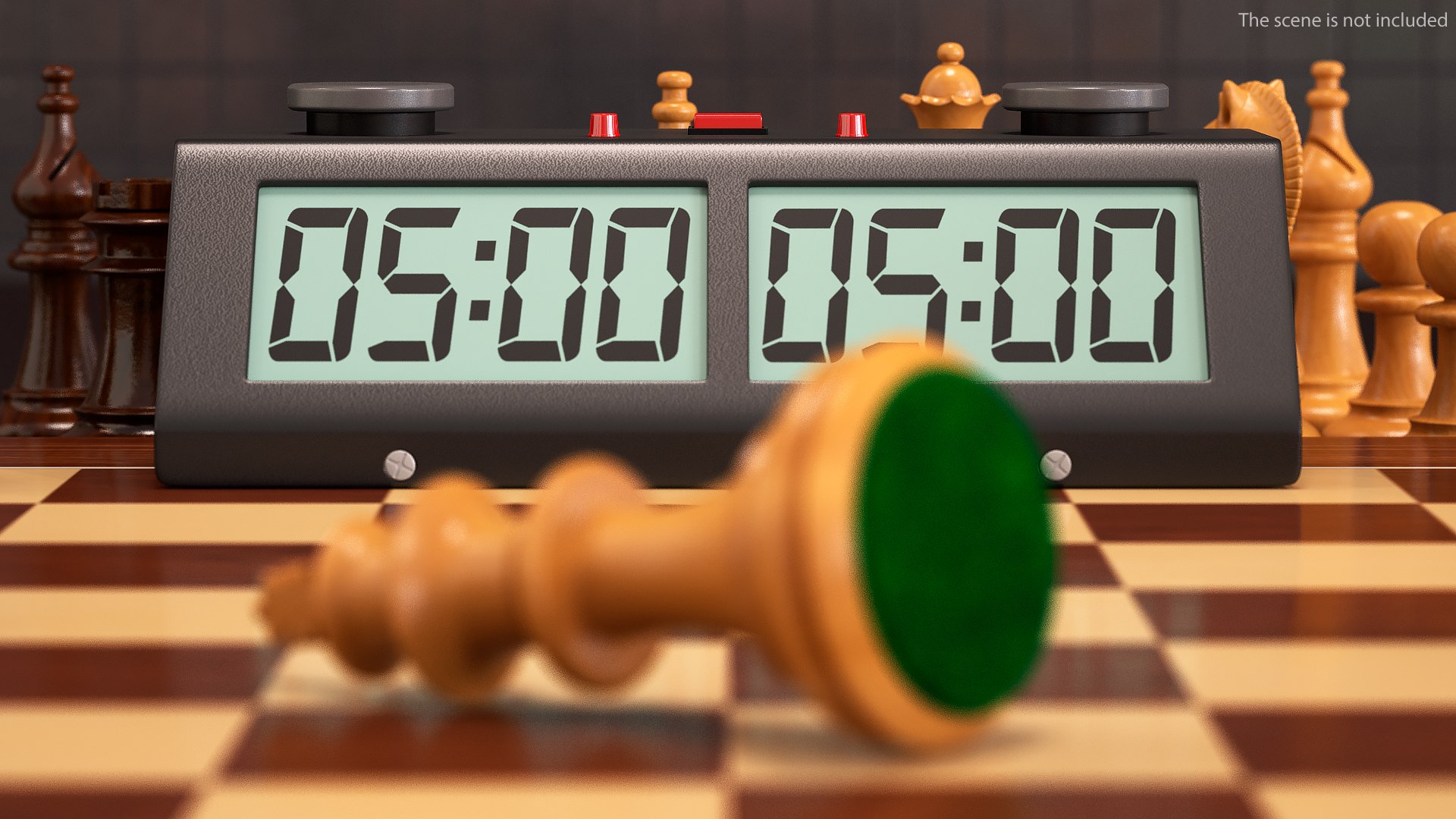 3D Chess Clock Model - TurboSquid 1528477