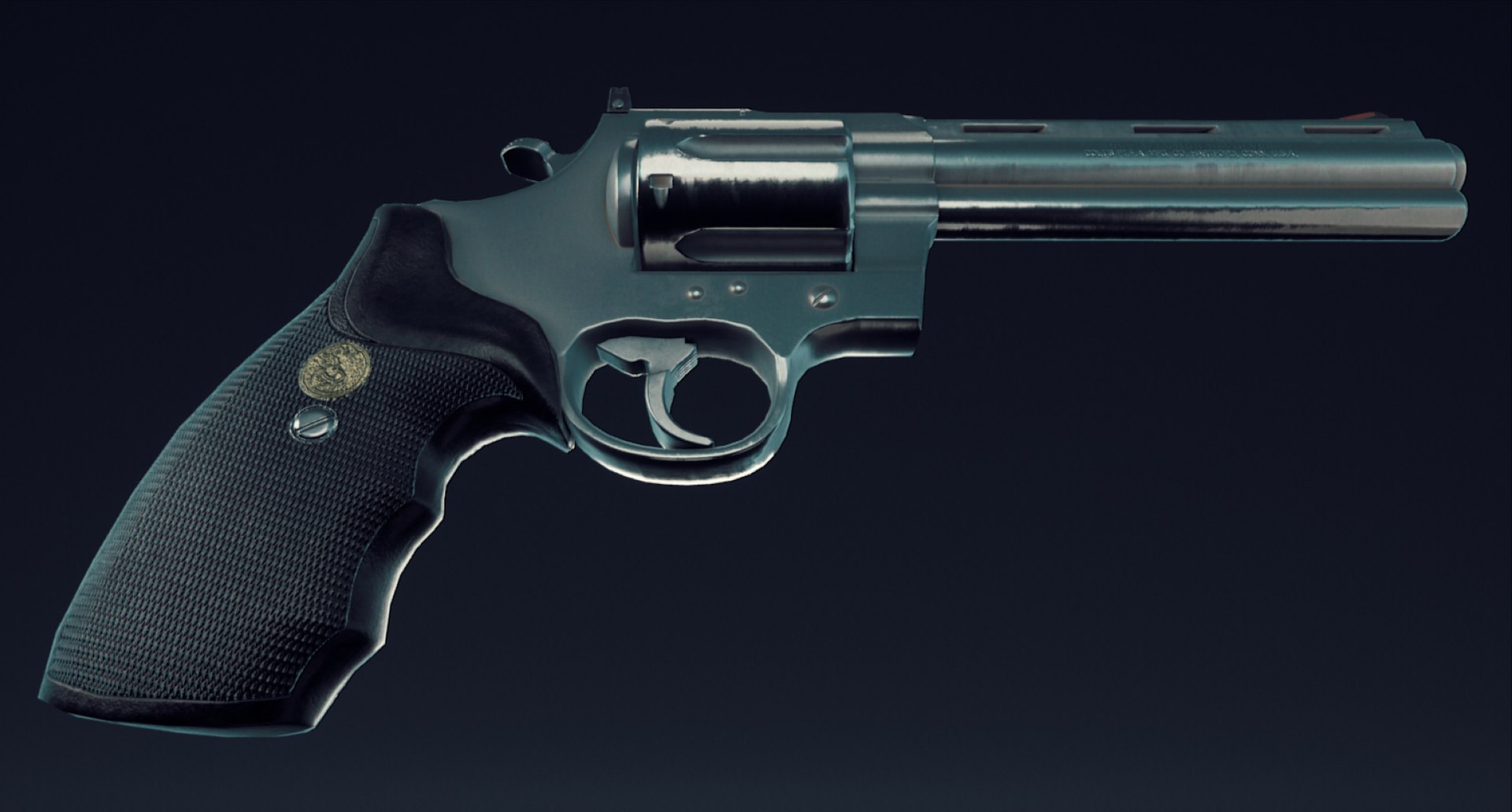 Colt Anaconda 3D Model - TurboSquid 1613714