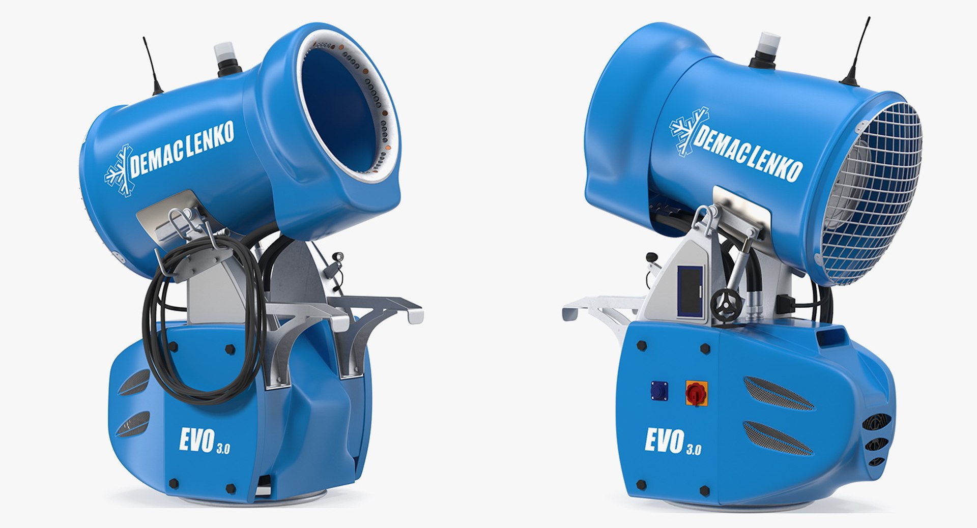 Demaclenko Evo Snow Maker 3D Model - TurboSquid 1415781