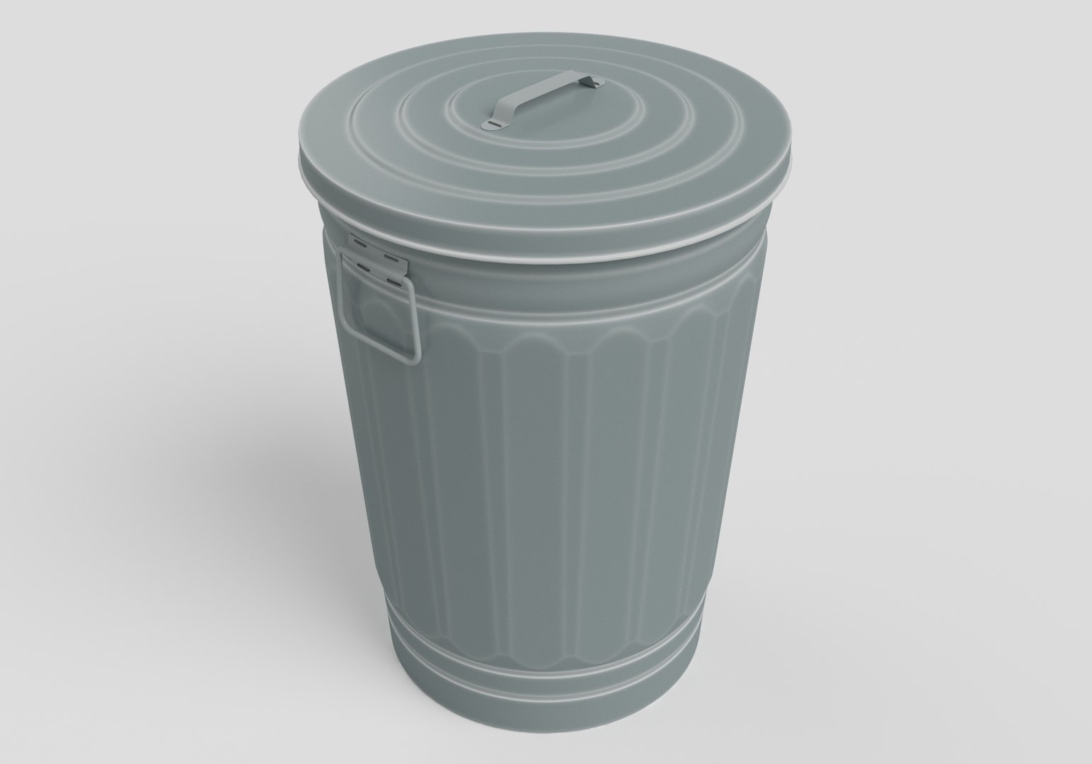3D model trash can and garbage bag - TurboSquid 2146022