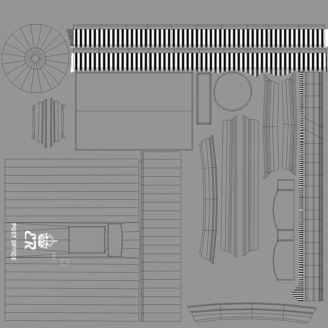 3D Post Box Model - TurboSquid 2264832