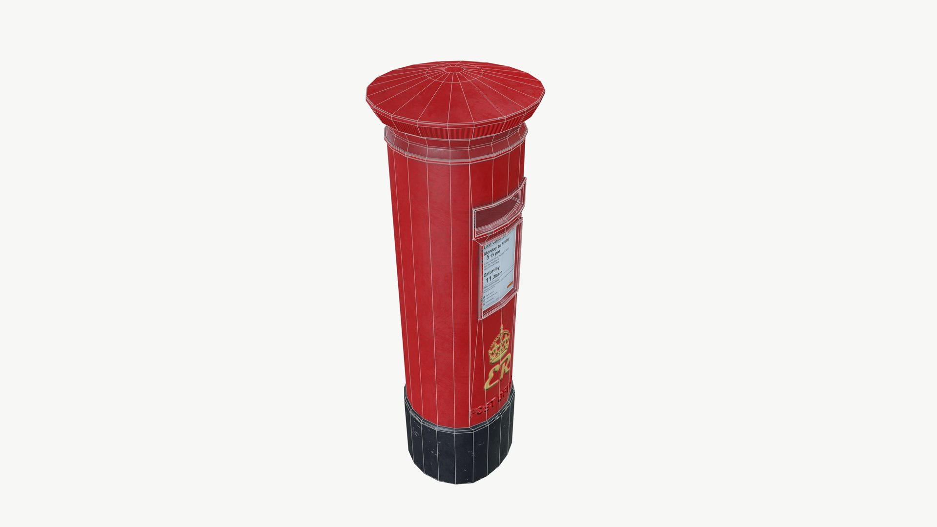 3D Post Box Model - TurboSquid 2264832