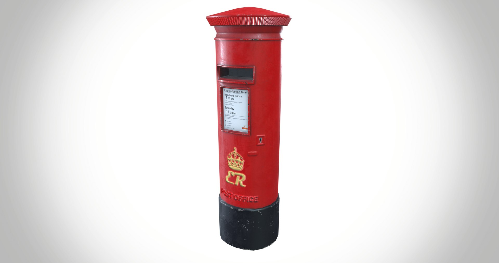 3D Post Box Model - TurboSquid 2264832