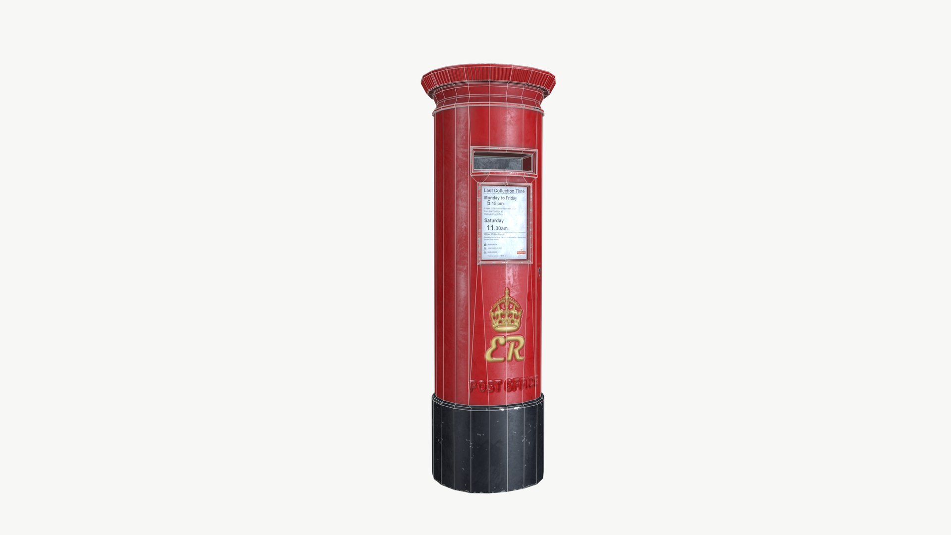 3D Post Box Model - TurboSquid 2264832
