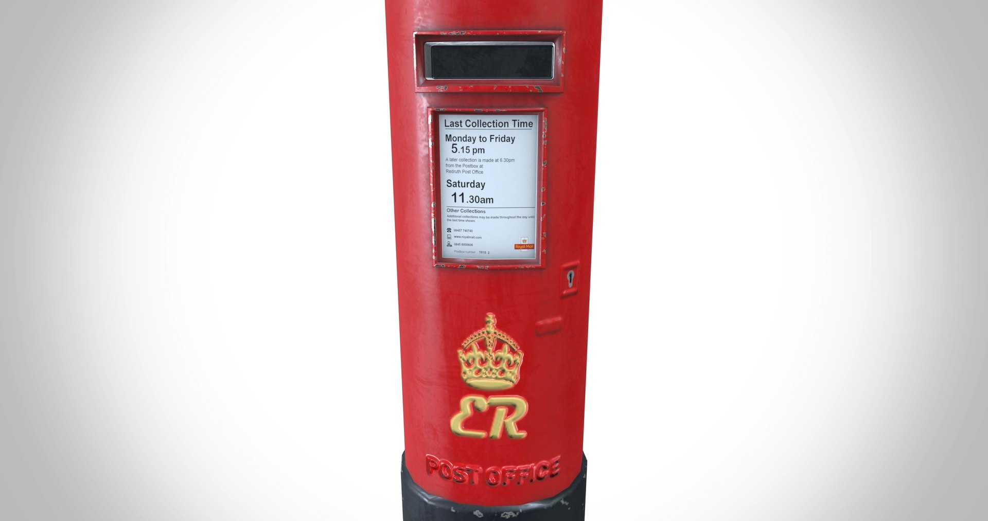 3D Post Box Model - TurboSquid 2264832