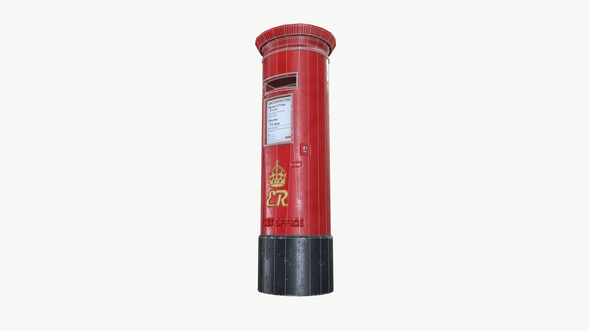 3D Post Box Model - TurboSquid 2264832