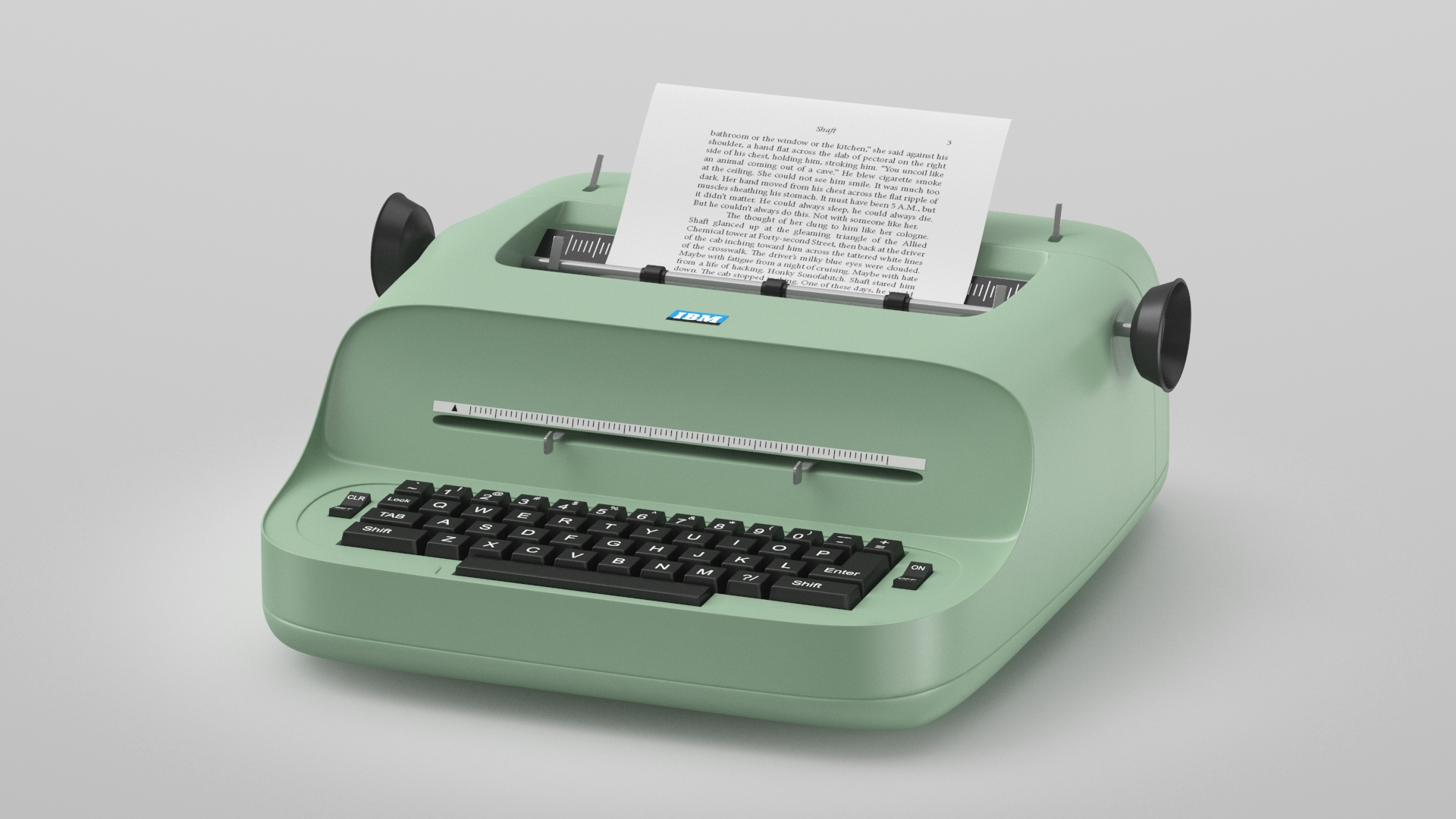 Vintage Typewriter 01 3D Model - TurboSquid 2012371