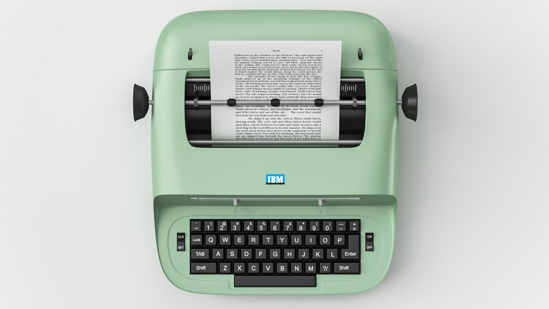 Vintage Typewriter 01 3D Model - TurboSquid 2012371