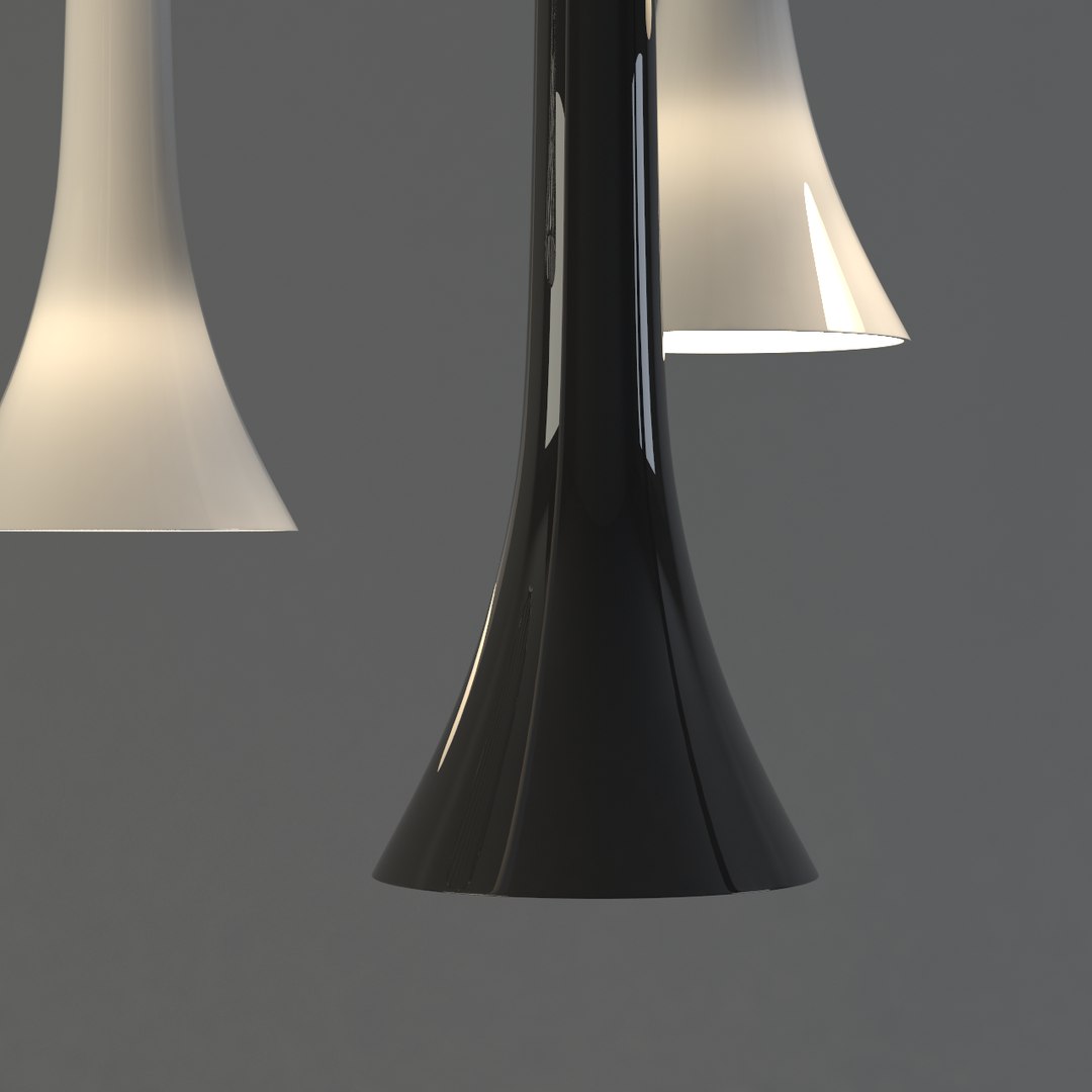 3d Max Vistosi Pendant Lights