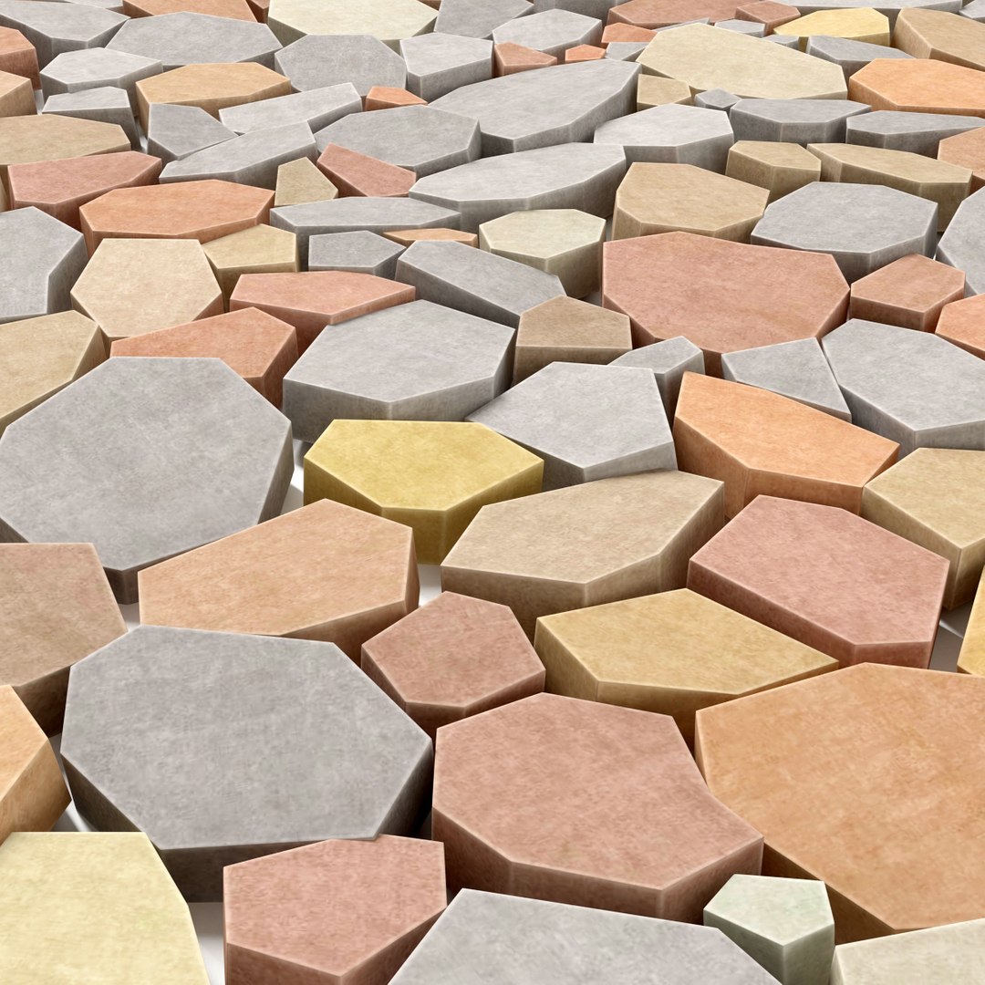 Tiled 3D Model - TurboSquid 1513015