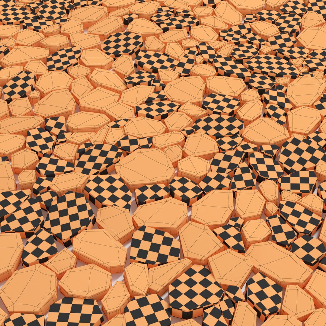 Tiled 3D Model - TurboSquid 1513015