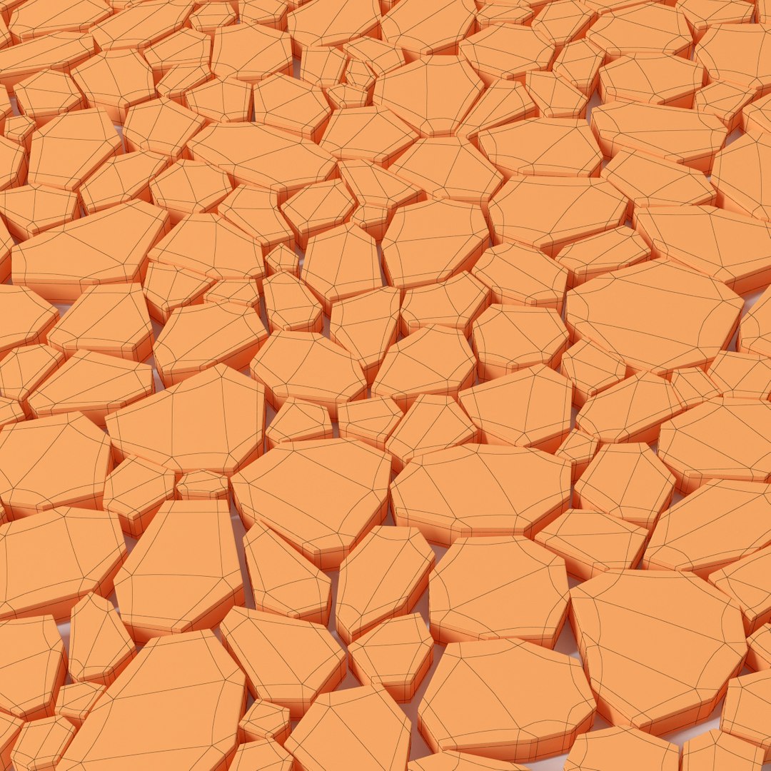 Tiled 3D Model - TurboSquid 1513015