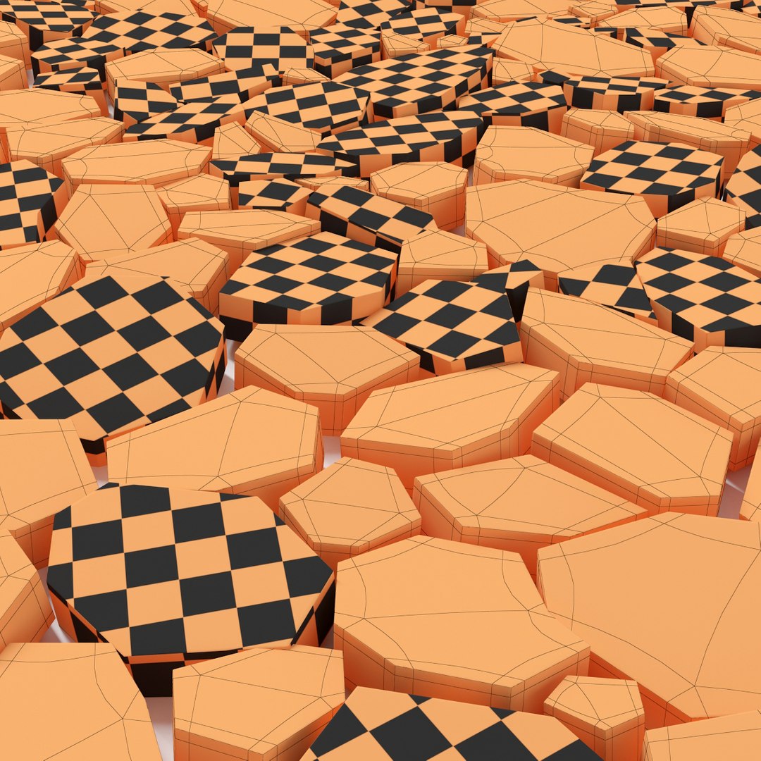 Tiled 3D Model - TurboSquid 1513015