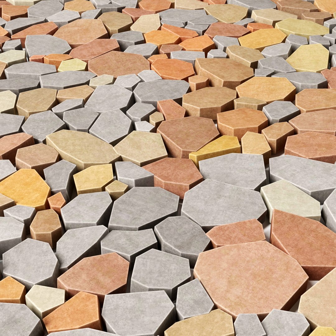 Tiled 3D Model - TurboSquid 1513015