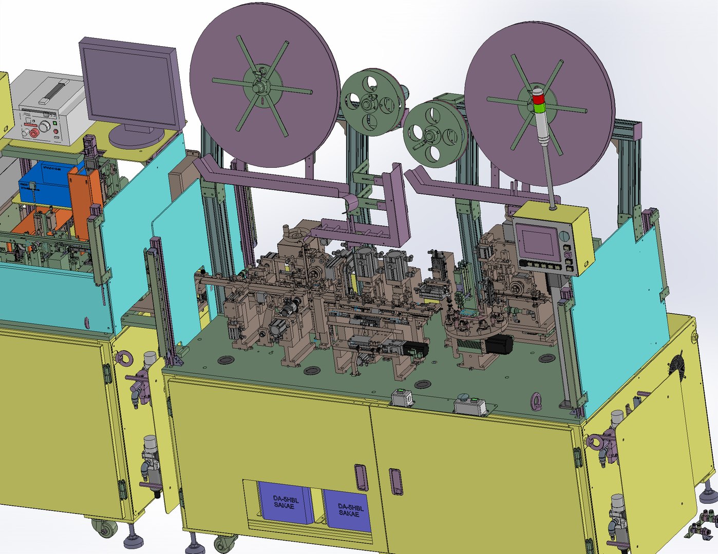 Electronic connector packing and assembly machine 3D model - TurboSquid ...