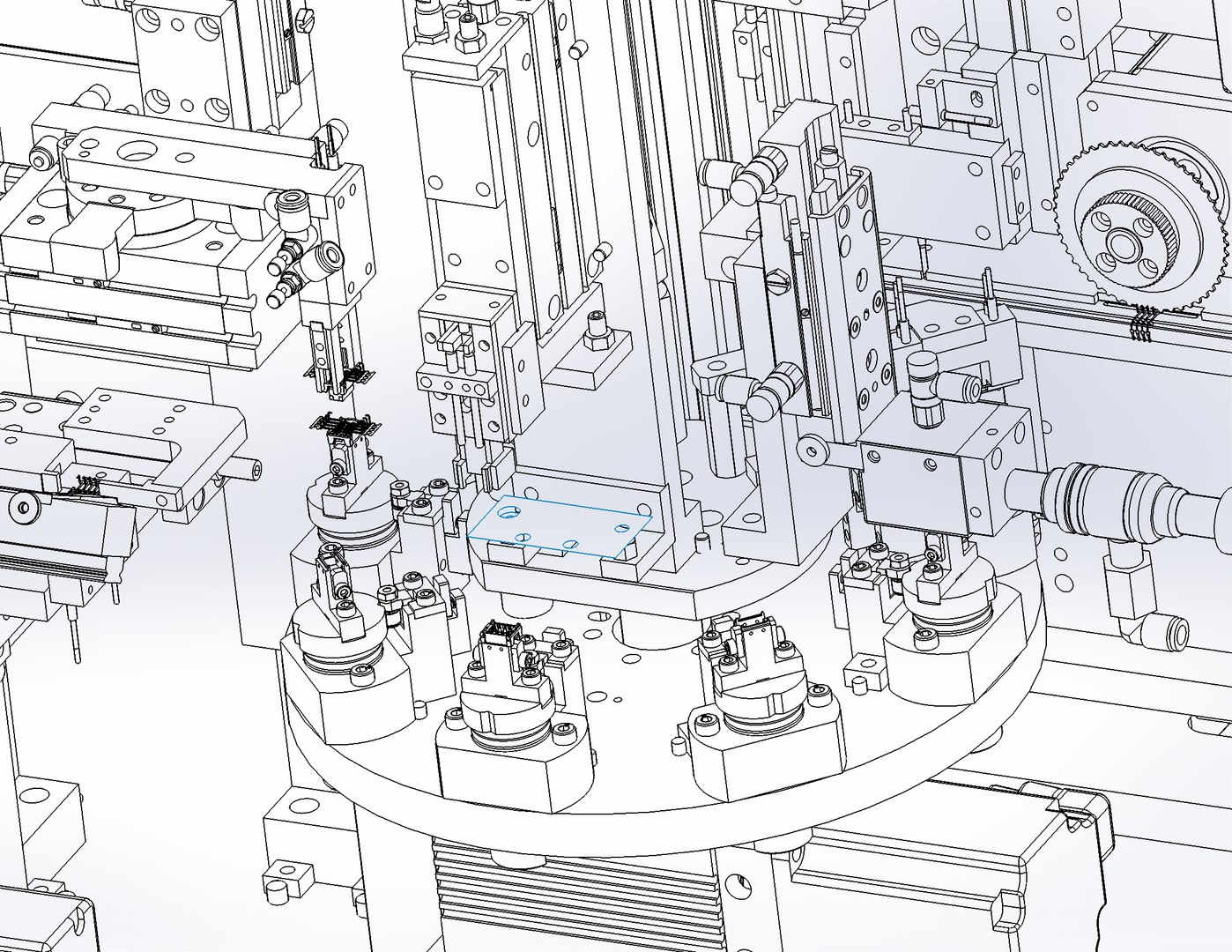Electronic connector packing and assembly machine 3D model - TurboSquid ...