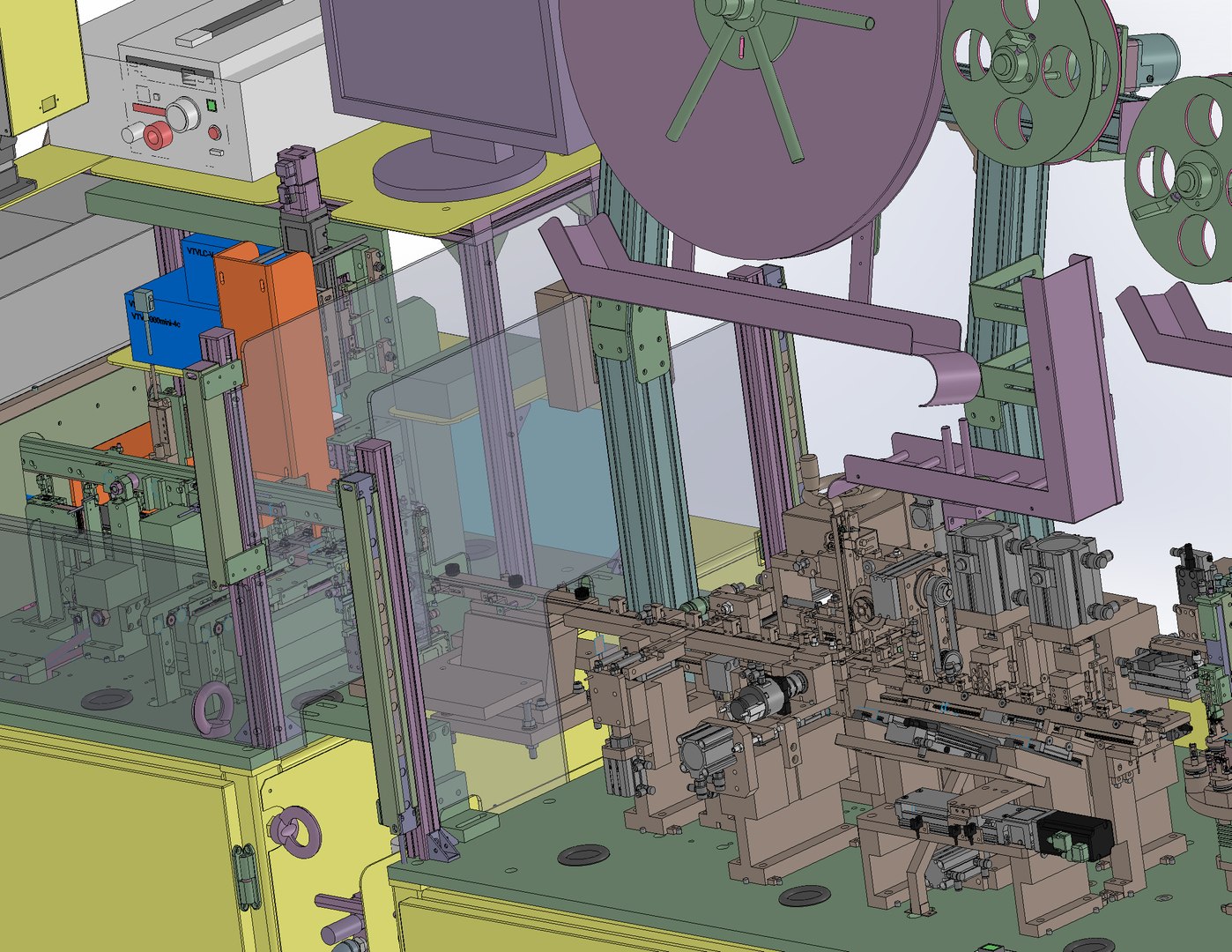 Electronic connector packing and assembly machine 3D model - TurboSquid ...
