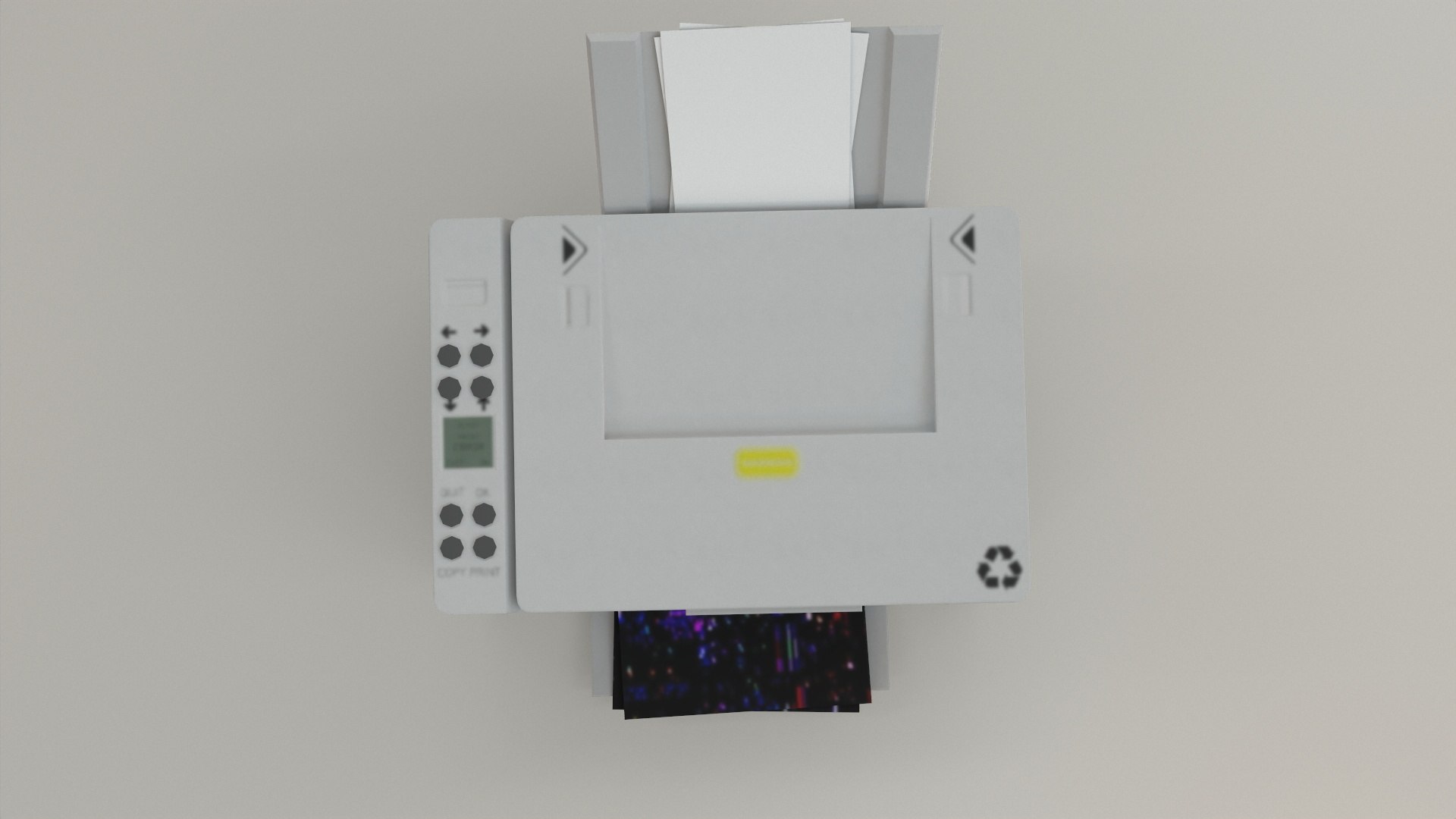 Office Printer - Game Ready 3D Model - TurboSquid 1805282