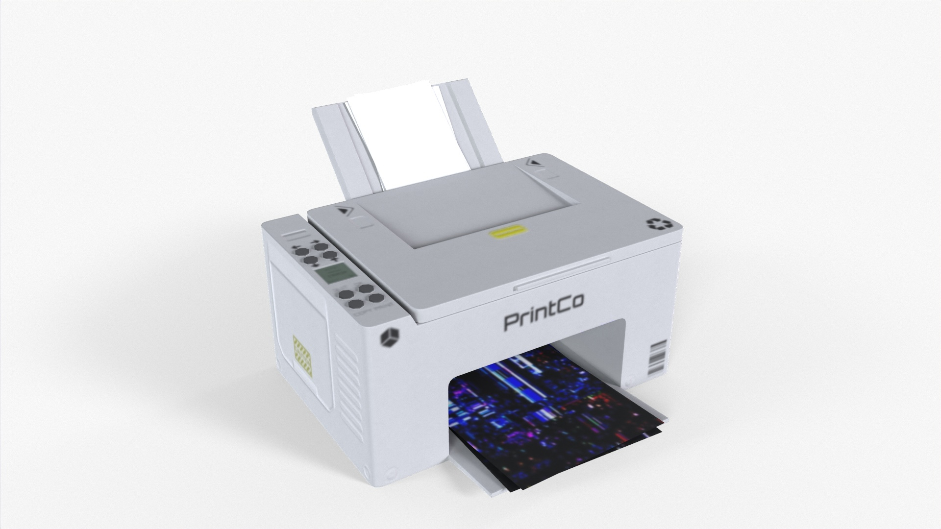Office Printer - Game Ready 3D Model - TurboSquid 1805282