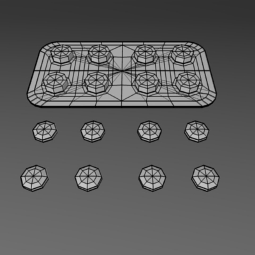 Pill Plate 3d 3ds