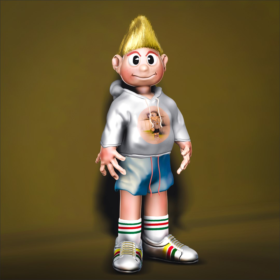 3D Nobita Player Soccer Model - TurboSquid 2060031