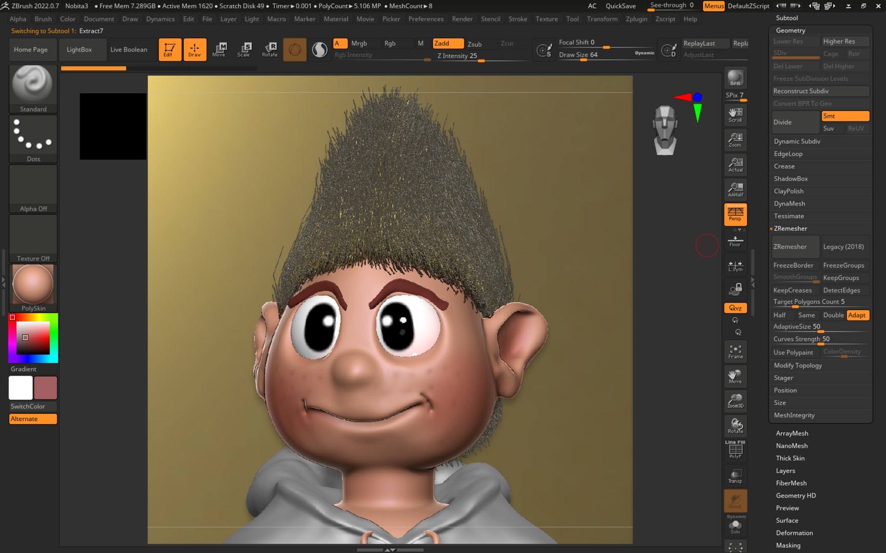 3D Nobita Player Soccer Model - TurboSquid 2060031