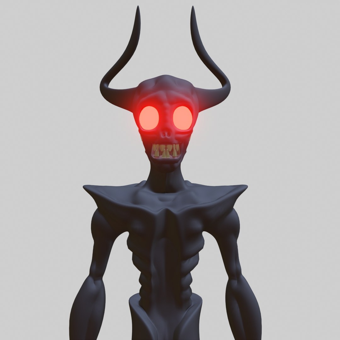 3D Creeper Demon model - TurboSquid 1727507