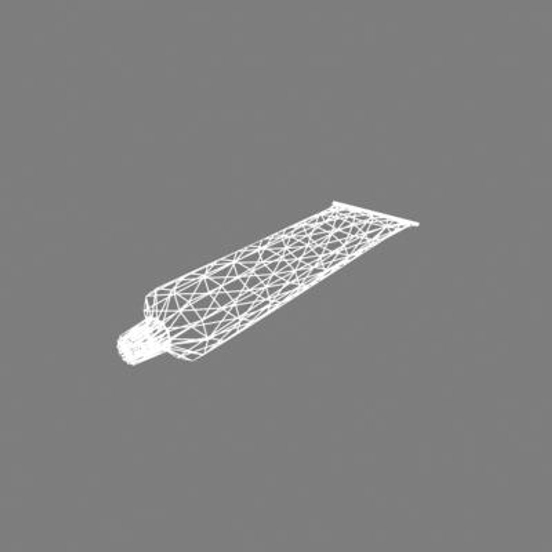 Toothpaste 3d Model