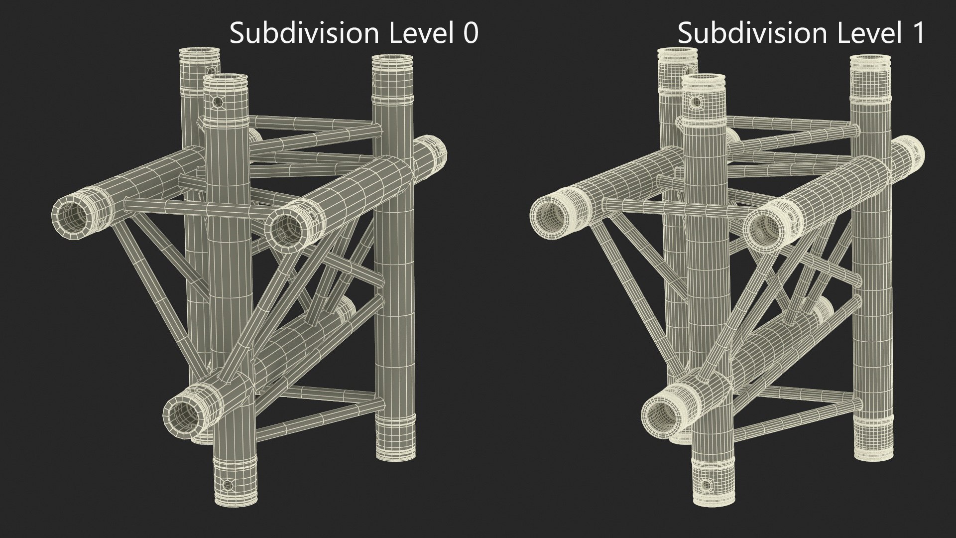 3D Architecture Truss Modular Model - TurboSquid 2259022