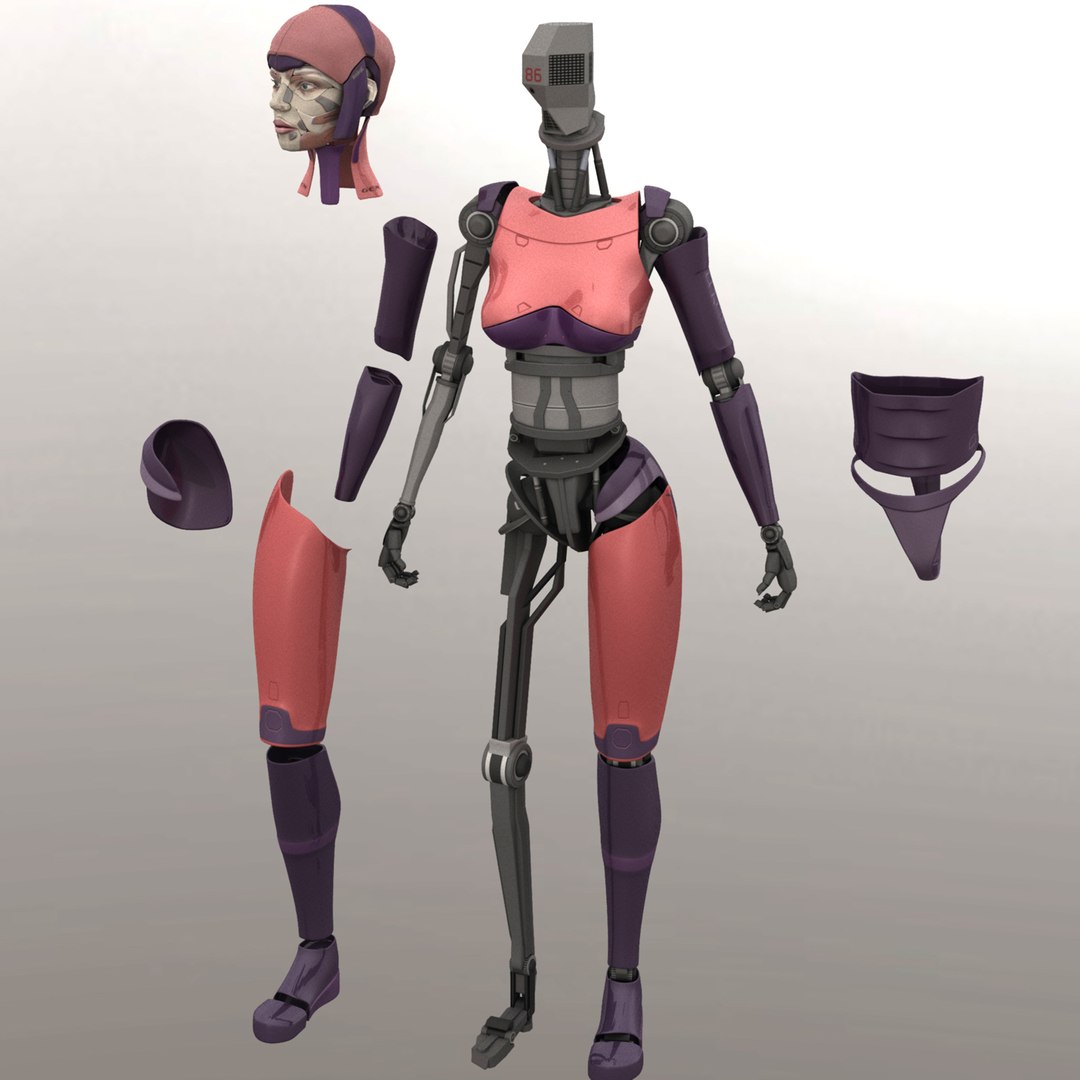 Humanoid rigged 3D model - TurboSquid 1170644