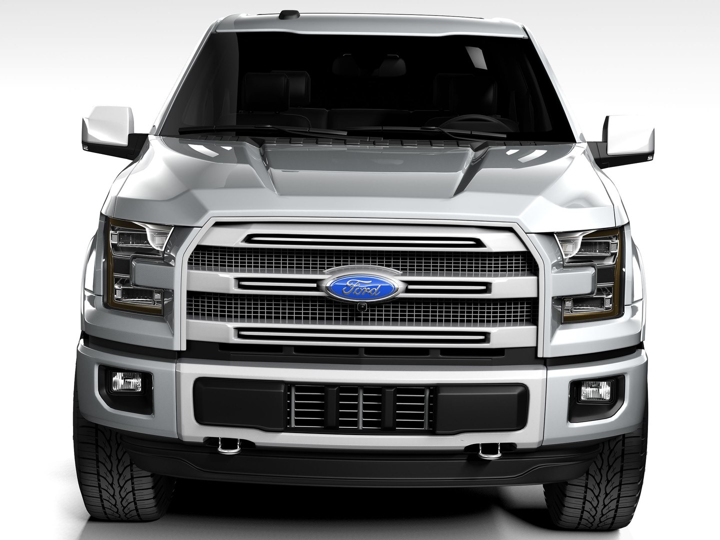 3D Model Ford F-150 Platinum Crew Cab 2015 - TurboSquid 2222214