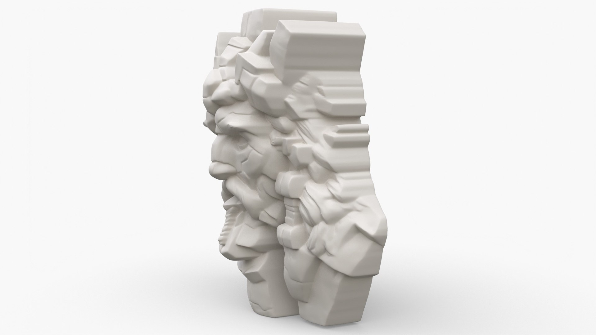 3D Stone Sentinel Bust 3 - TurboSquid 2187738